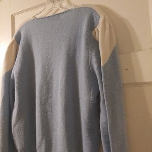 Vintage | Sweaters | Demure Maurada 98s Baby Blue Sweater | Poshmark